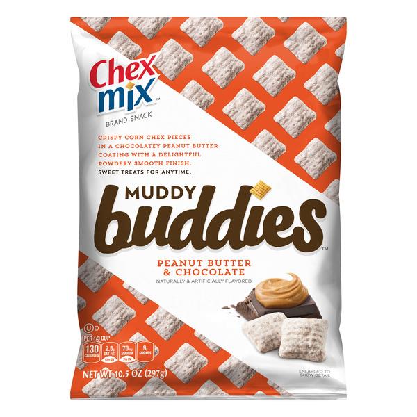 Chex Mix Muddy Buddies Peanut Butter & Chocolate Snack Mix | Hy-Vee ...