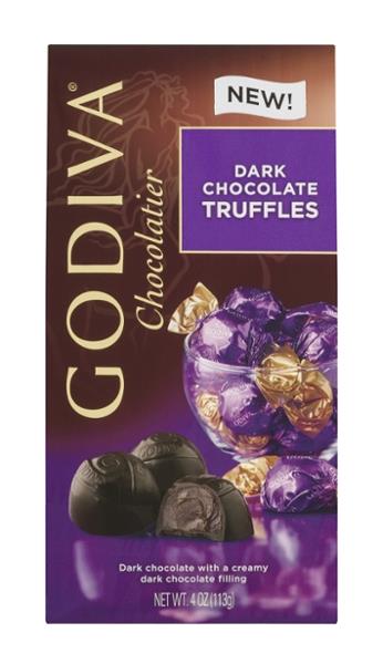 Godiva Chocolatier Dark Chocolate Truffles | Hy-Vee Aisles Online ...