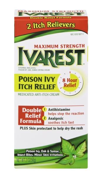 Ivarest Maximum Strength Poison Ivy Itch Cream | Hy-Vee Aisles Online ...