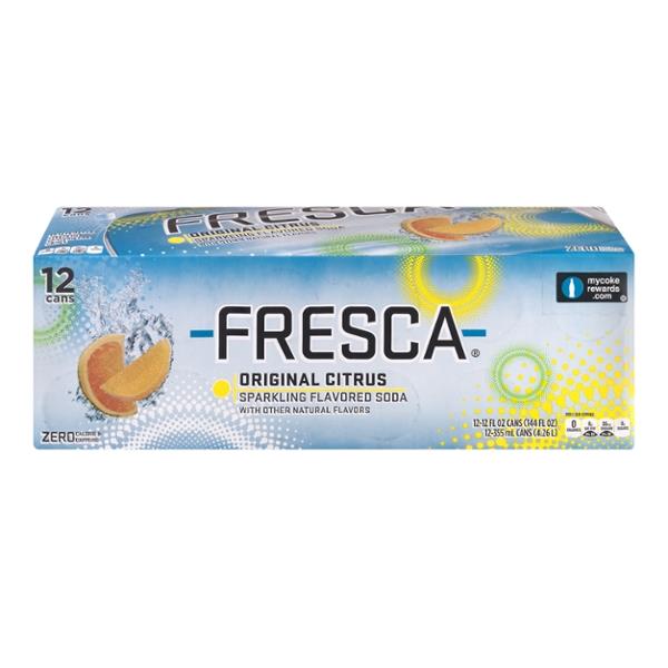 Fresca Citrus Soda 12 Pack | Hy-Vee Aisles Online Grocery Shopping