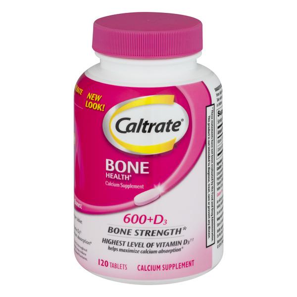 Caltrate 600 D3 Calcium And Vitamin D3 Supplement Tablets Hy Vee