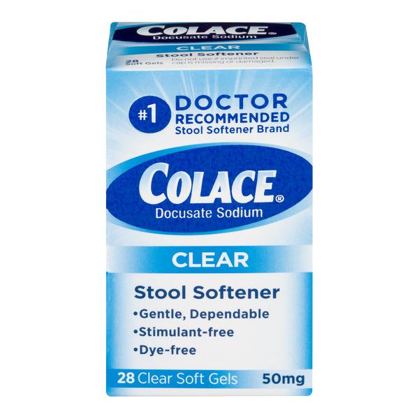 Colace Docusate Sodium Stool Softener Clear | Hy-Vee Aisles Online ...