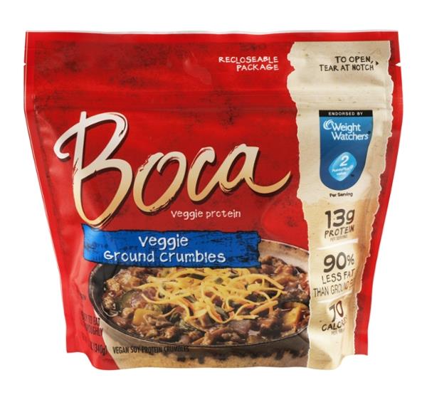 Boca Veggie Ground Crumbles | Hy-Vee Aisles Online Grocery Shopping